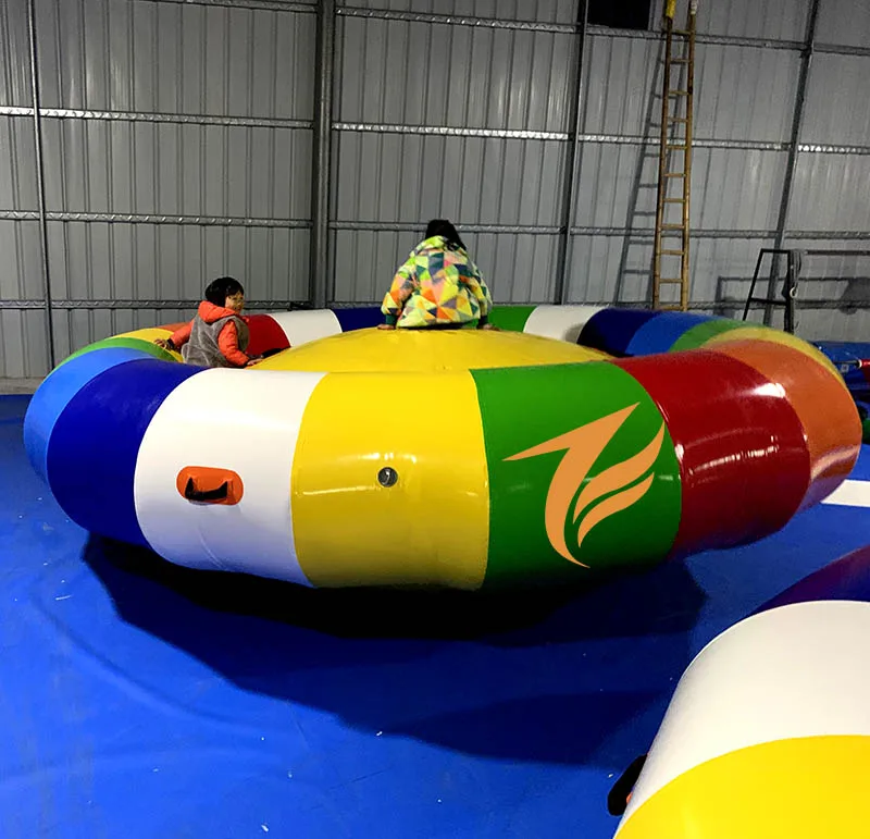 Inflatable Spinning UFO Towable Tube - Water Fun Extravaganza