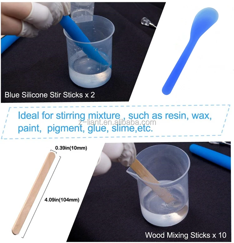 Amazon Hot 48cs Resin Mixing Cups Tools Kit,Resin Mold Product Making ...