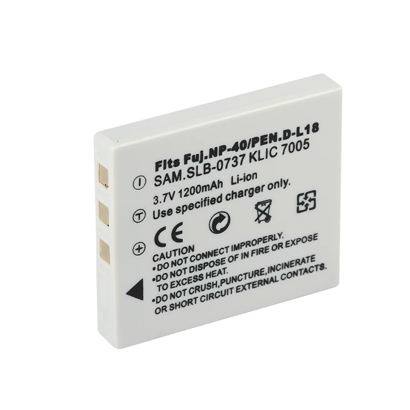 Camera Np-40 Battery Pack 3.7v 1200mah For F Ujifilm Finepix F402 F455 ...
