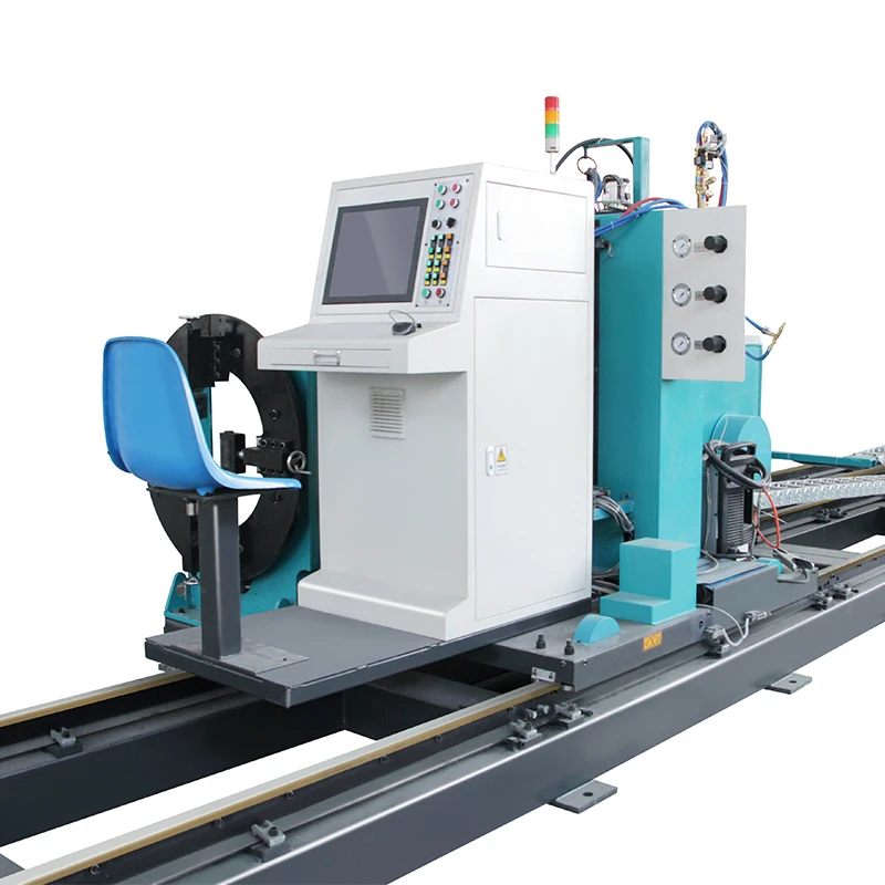 8 Axis Cnc Pipe Cutting Machine Automatic For Rectangle Tube And Round ...