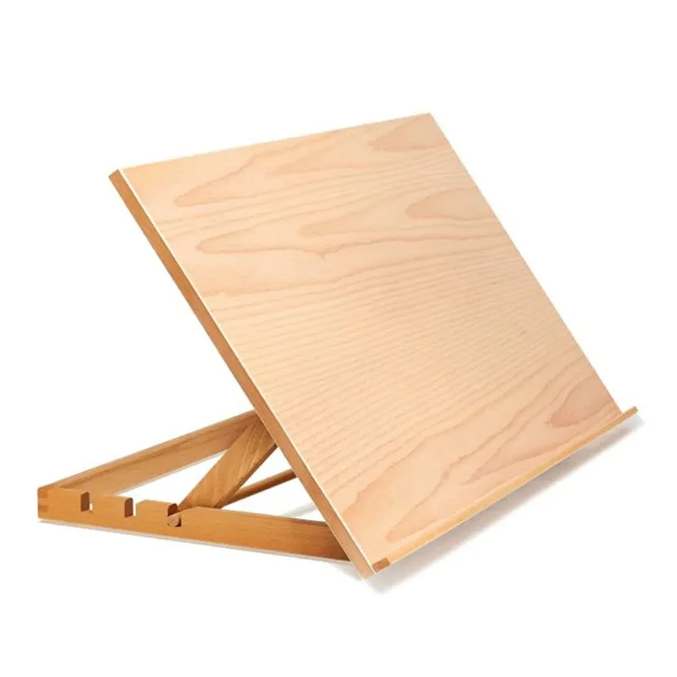Cheap Handmade Solid Wood Desk Table Art Portable Folding Easel Book ...