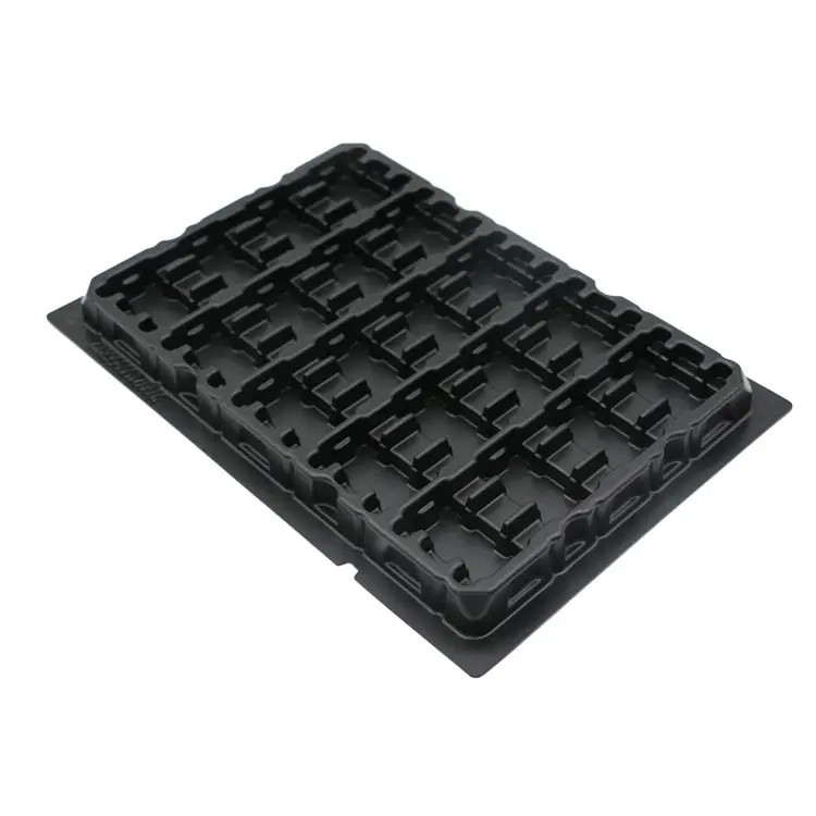 Antistatic ESD PCB Tray - Customized Black Blister Trays