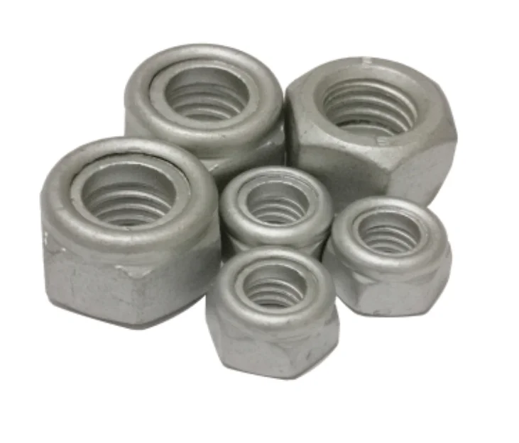 DIN985 Nylon Insert Lock Nuts Carbon Steel Dacromet Mechanical ...