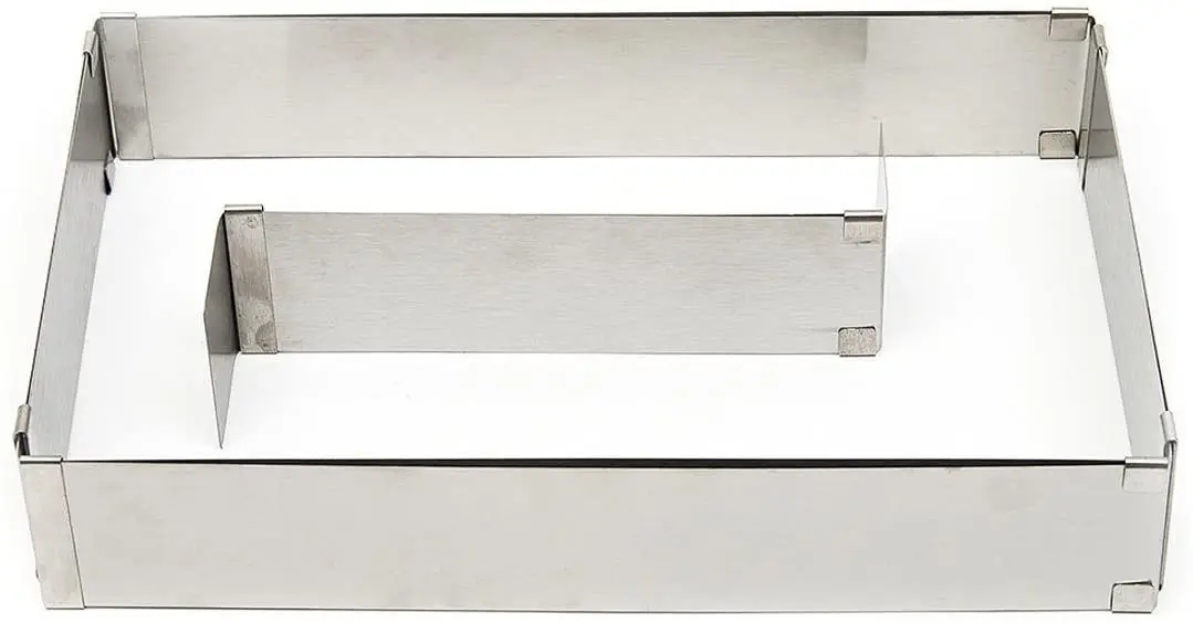 Stainless Steel Adjustable Rectangle Mousse Cake Mould Baking Mold ...