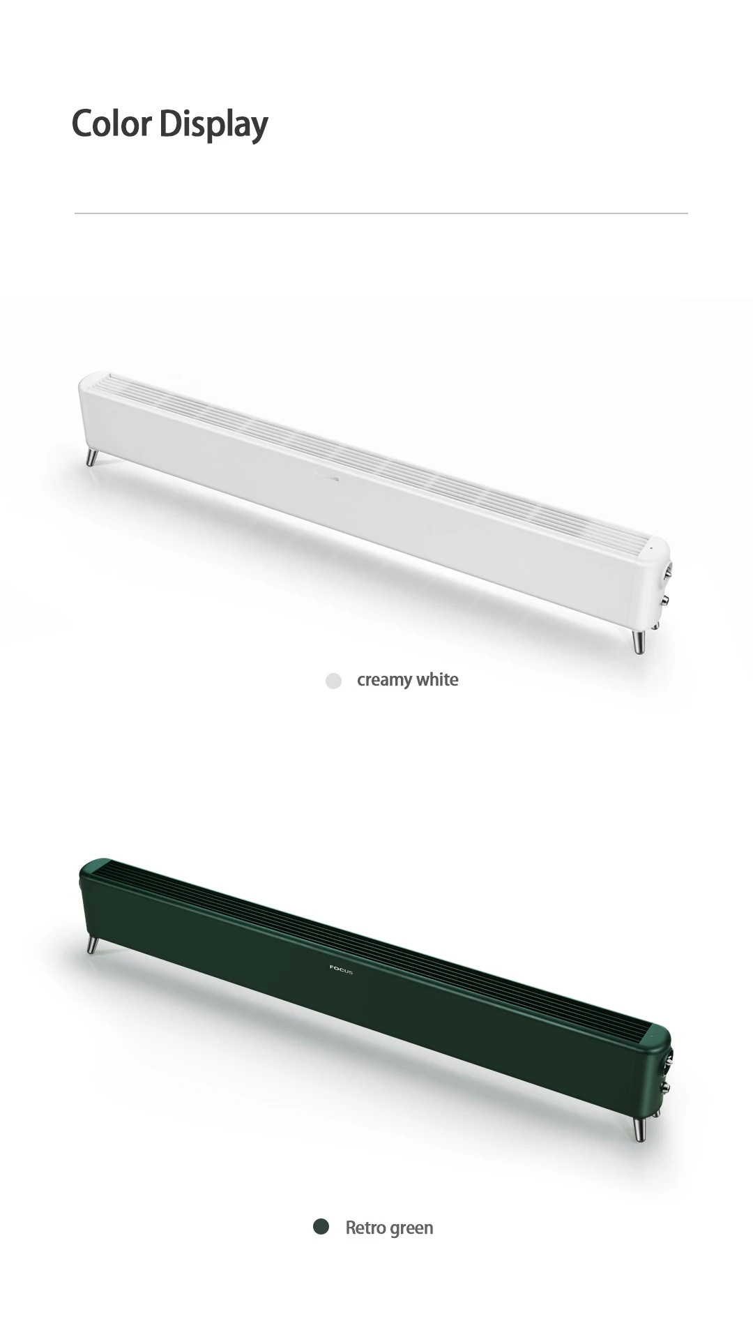 Q3-E 2000W Free Standing Waterproof Home Room Heater Electric Digital ...