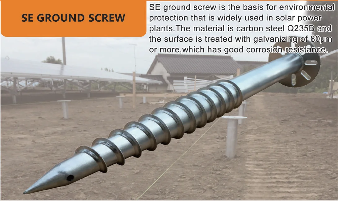 SOEASY Q235 Post Ground Spike Anchors - Durable & Easy Install