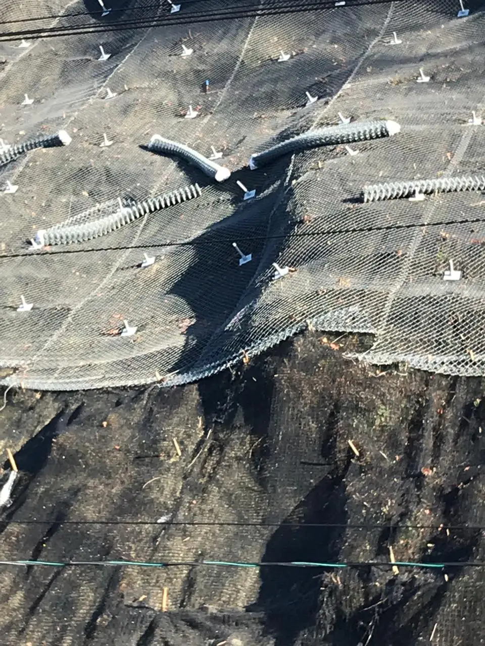 Galvanized Rockfall Barrier Mesh - Slope Protection Net