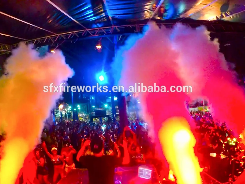 Special Effect Party Fog Metal Cannon Dmx Dj Equipment Led Cryo Smoke ...