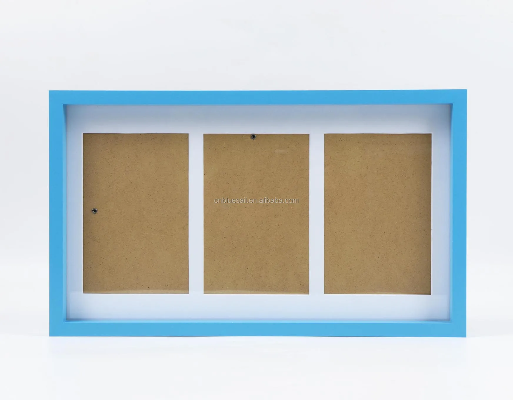 8x14" Photo Frame, MDF Blue Frame, 3pcs 4x6" Mat Frame| Alibaba.com