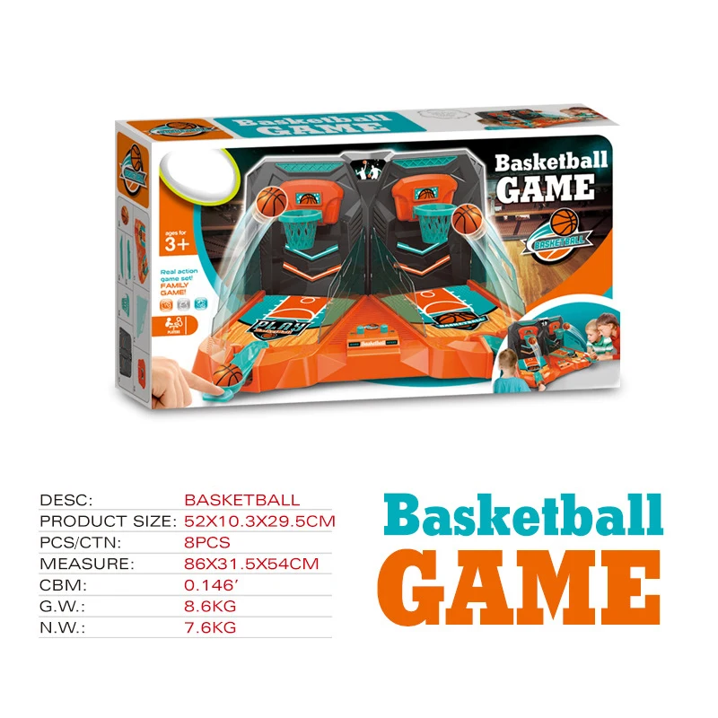 2021 Double Kids Finger Table Shooting Mini Basketball Game