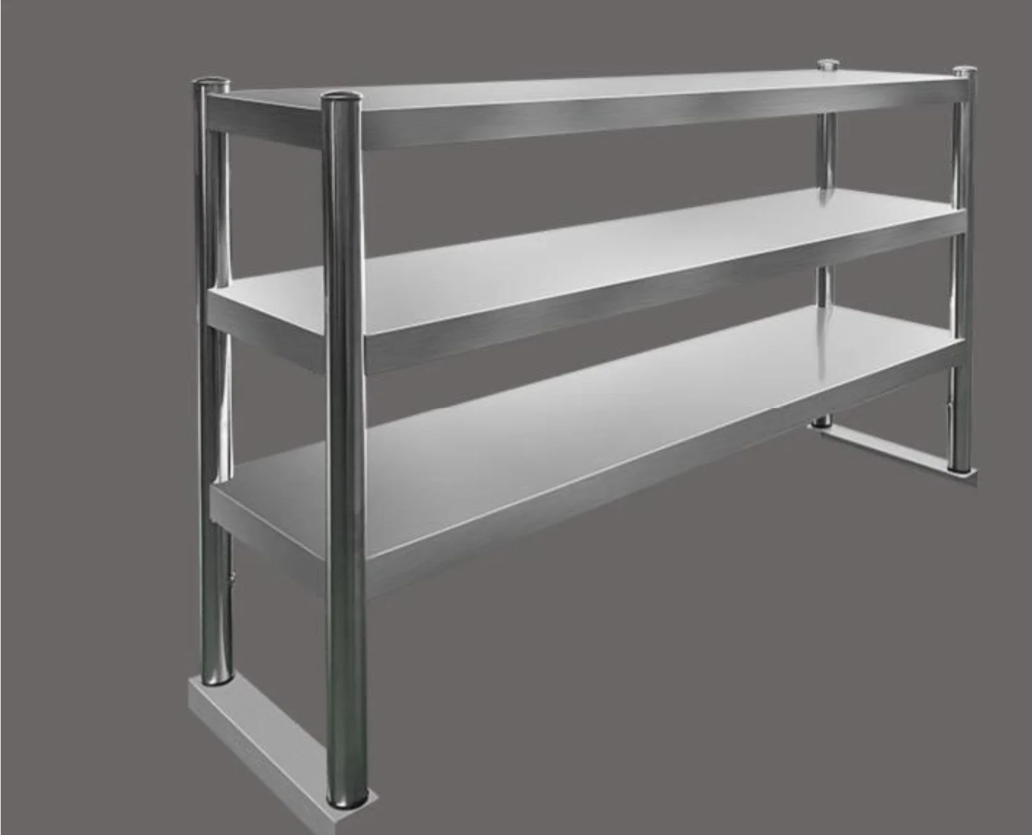 Commercial Kitchen Three Level Work Table/commercial Food Preparation ...