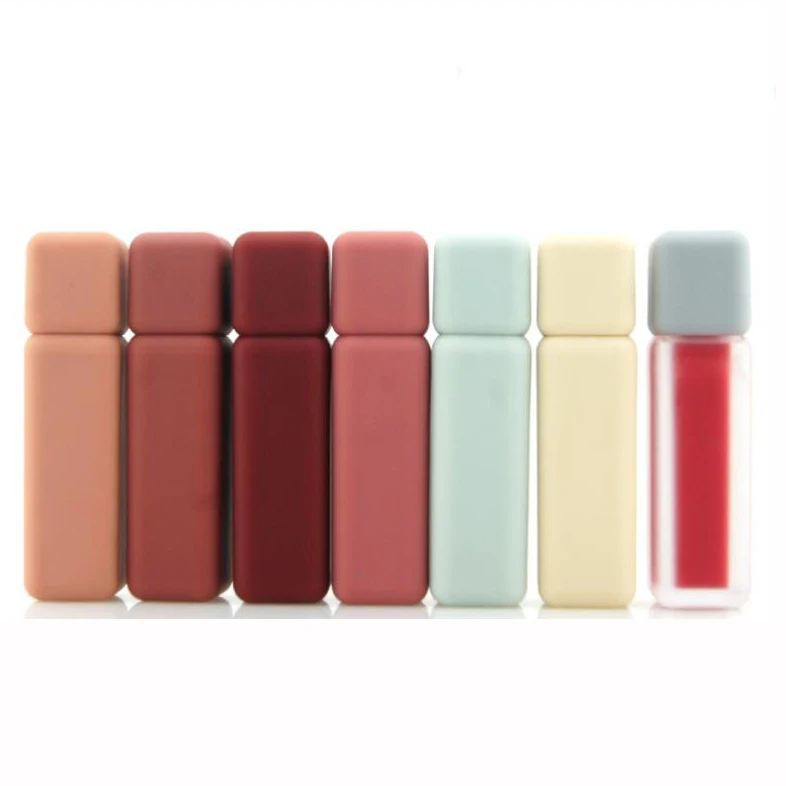 Frosted Liptint Container Lip Tint Empty Bottle Set Bottle Square Shape ...