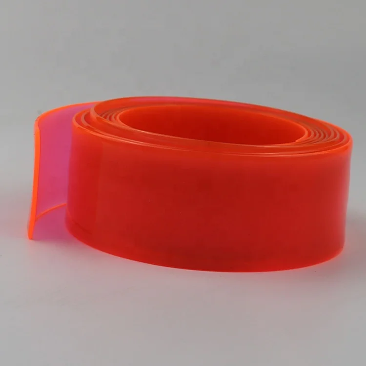 38mm Transparent Soft Fluorescent PVC Webbing Strap