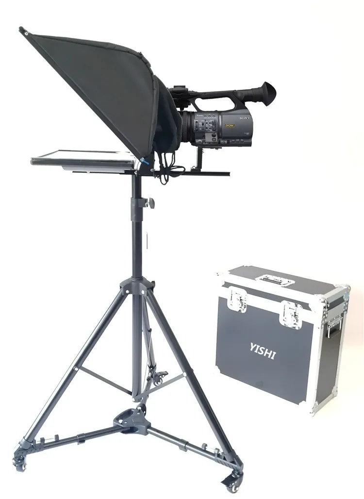 Yishi 22inch Folding Portable Teleprompter For News Interview ...