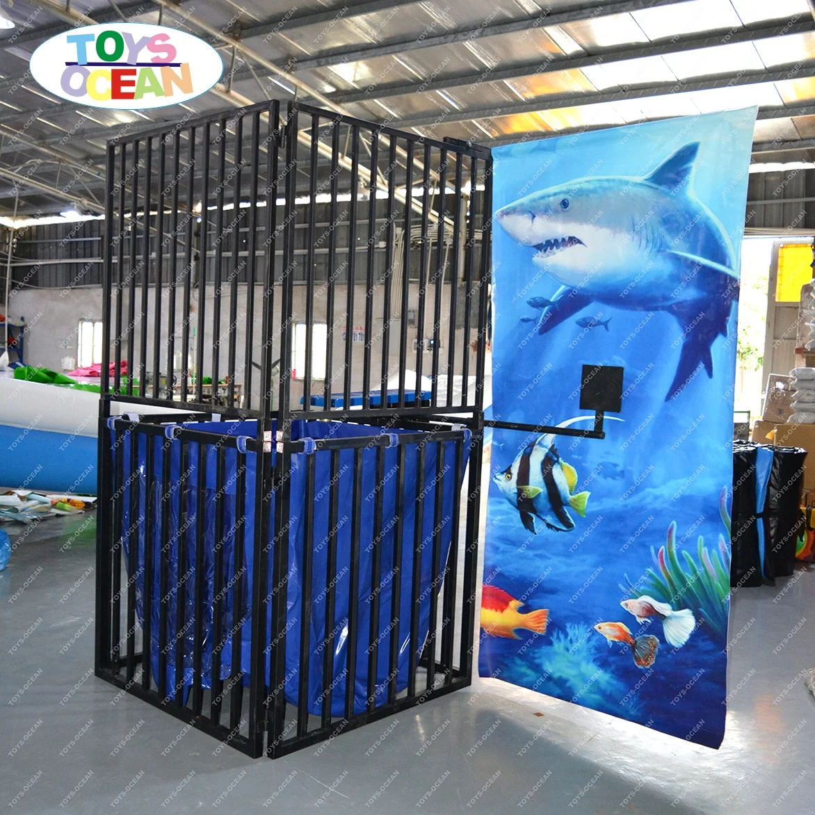 Adult Water Splash Games - Dunk Tank Dunking Machine Booth