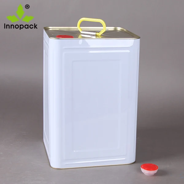 18 Liter Cooking Oil Jerry Can Large Square Empty Edible Cooking Oil ...