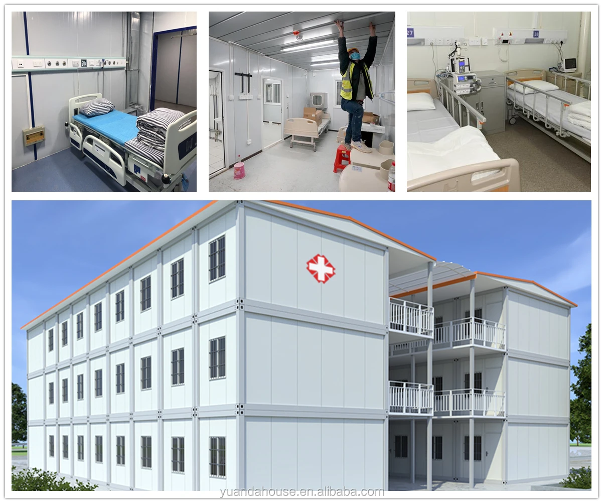 Prefab Modular Container Clinic Hospital Professional Medical Container ...