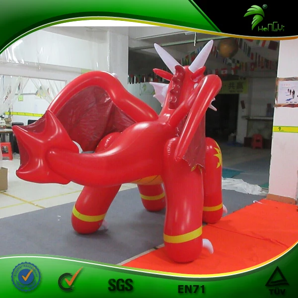2m Hot Fire Custom Inflatable Charizard Dragon by Hongyi