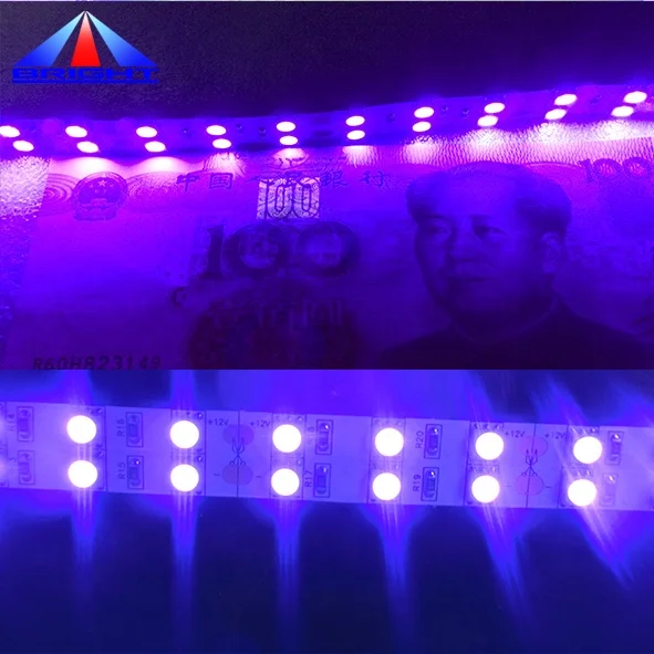 Double Line 120/m Smd 2835 UVA LED Strips - IP65 Waterproof