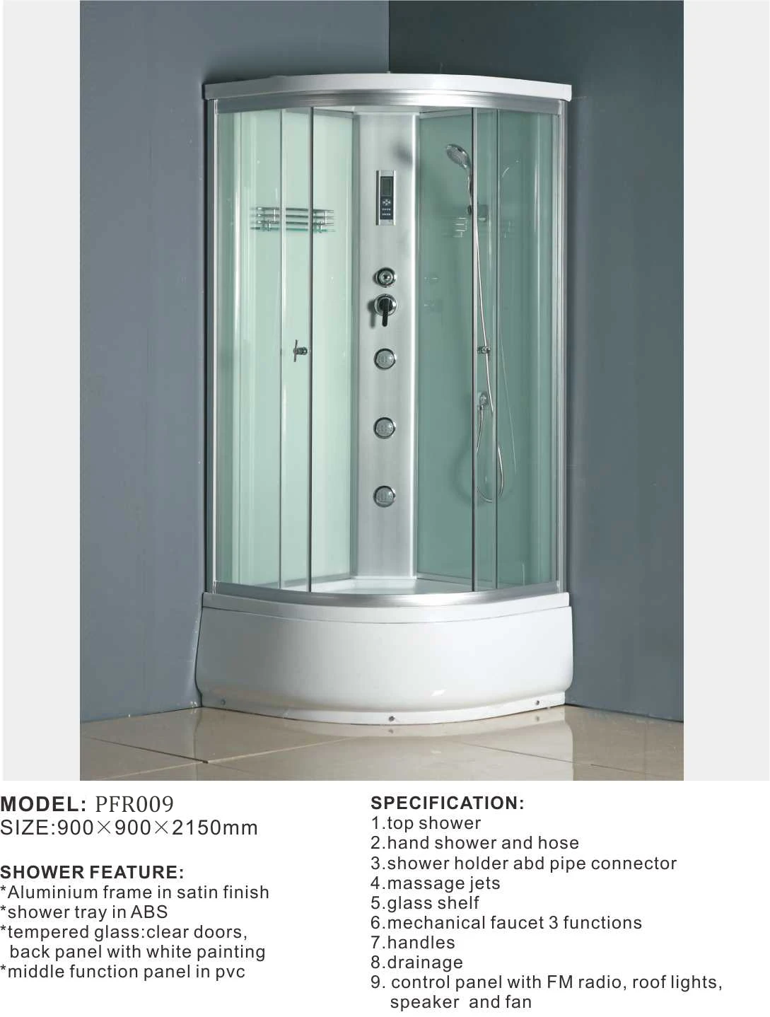 Philippines Portable Prefab Bathroom Modular Steam Shower Room - Buy ...