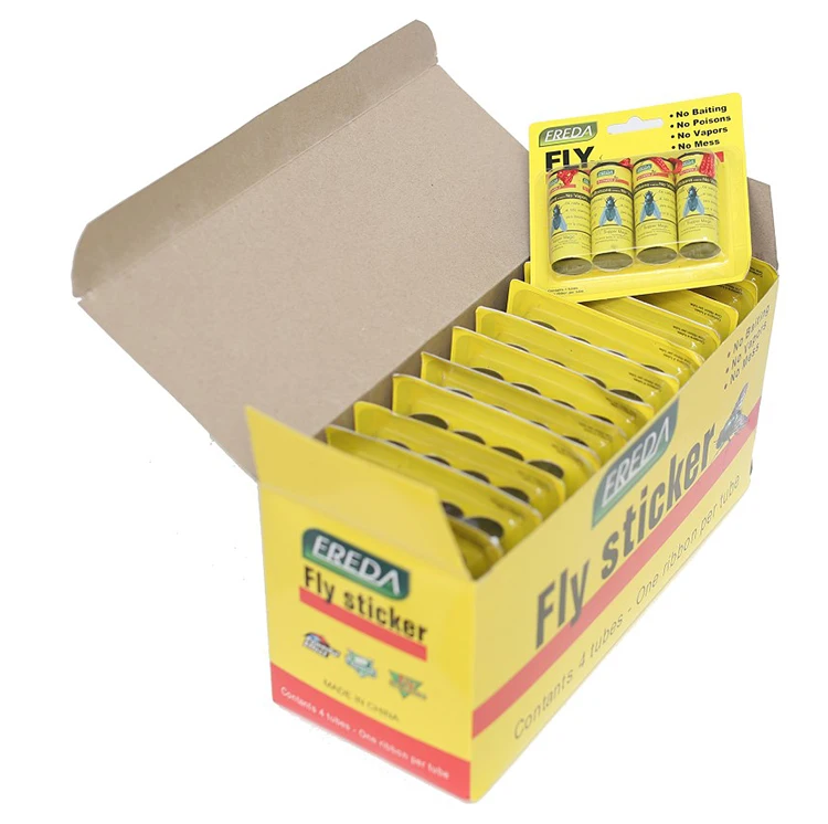 New Design Fly Glue Trap - Sticky Flies Catcher Ribbons