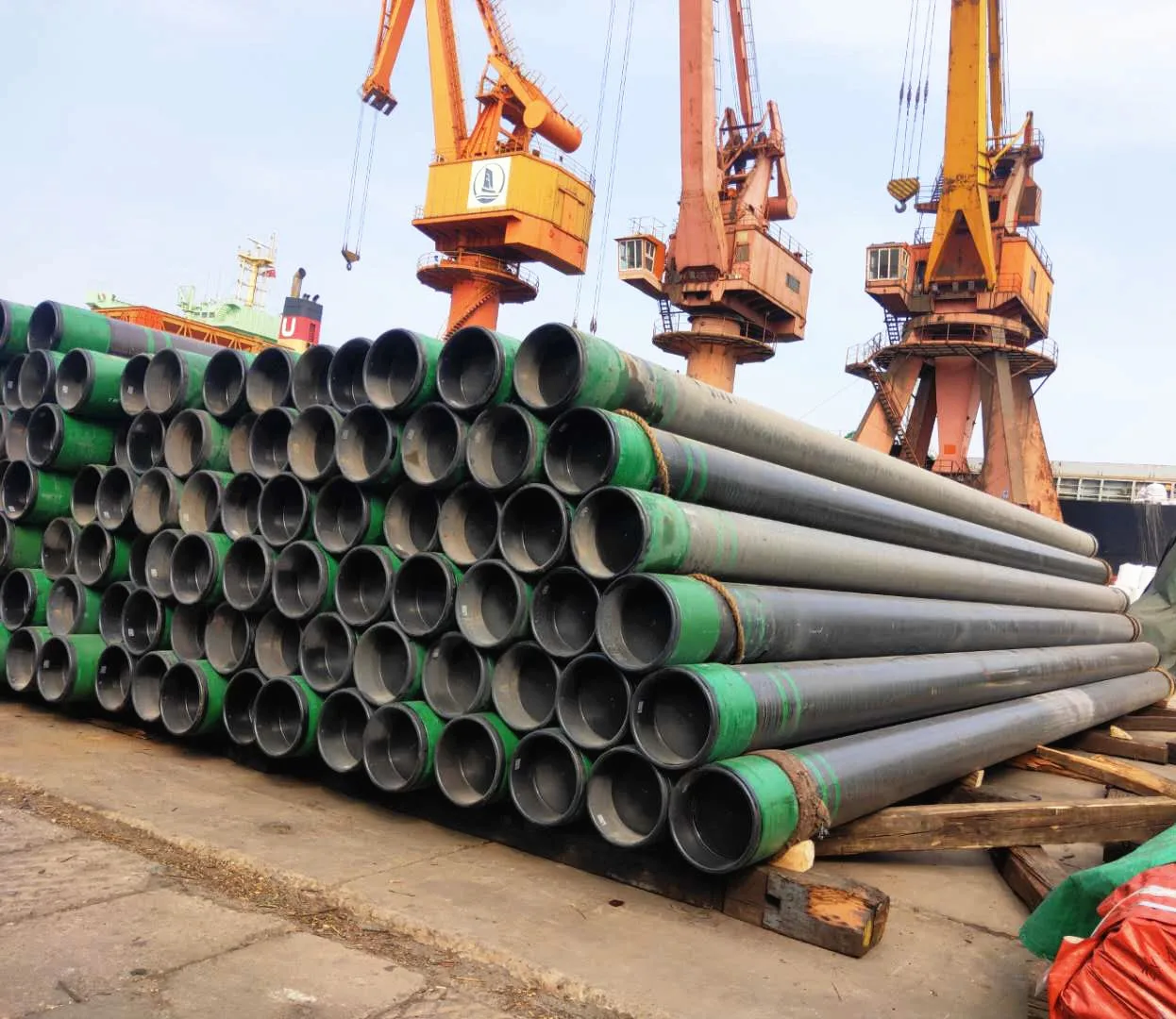 Api 5l Pipes Oil Well Casing Tubing Pipes Seamless Steel K55 J55 N80 ...