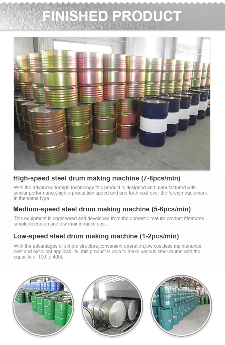 Automatic Steel Barrel Production Line - Reliable & Efficient