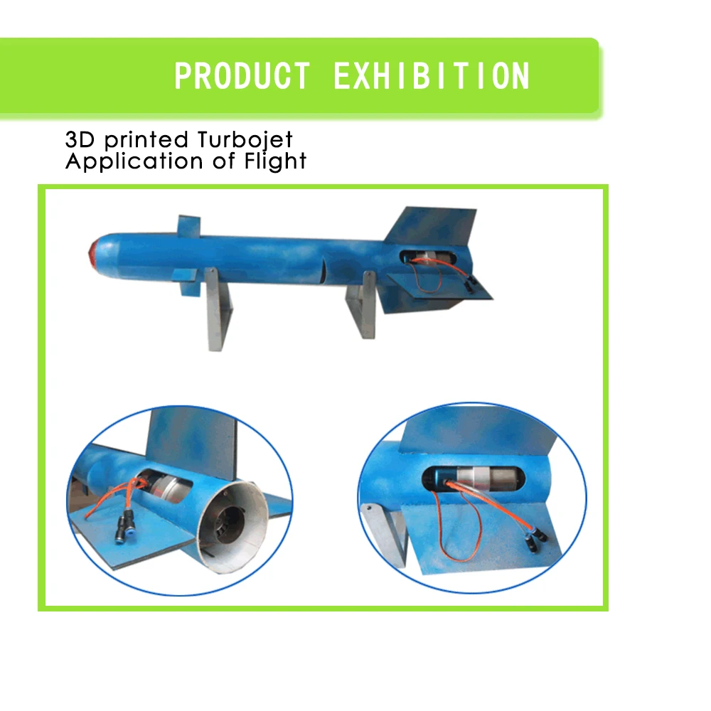 Customized 3D printing RC mini jet engine turbojet machinery turbine ...