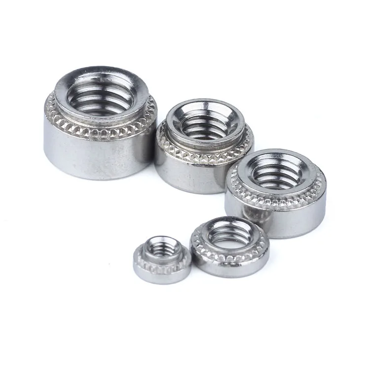 Round Head Broach Style Captive Nuts - Durable & Versatile
