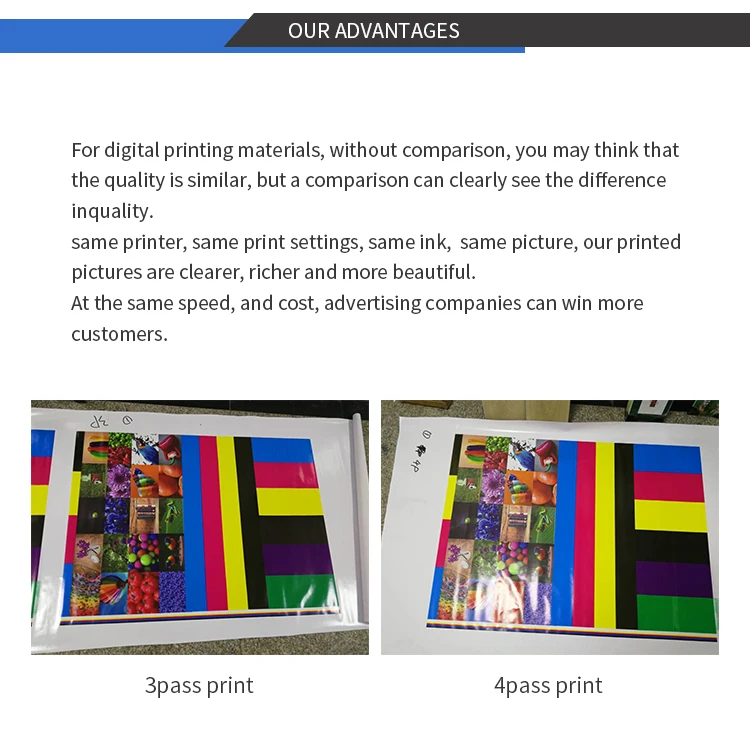 Derflex Frontlit Backlit 4ft 5ft 6ft 8ft 10ft Pvc Flex Banner Rolls White Black Grey Back - Buy ...