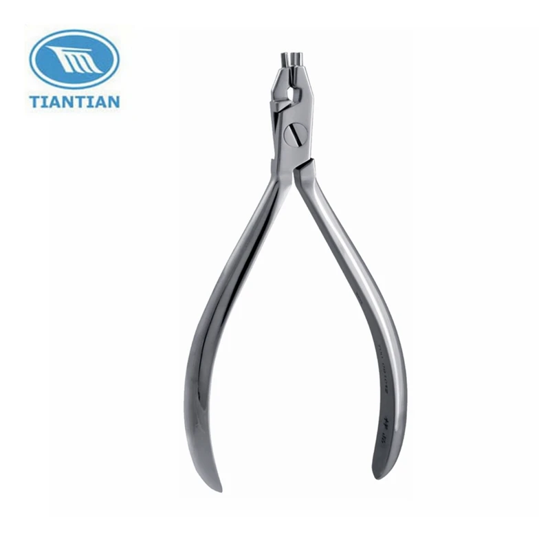 Dental Hand Instrument Orthopedic Instruments Three Prong Forceps For ...
