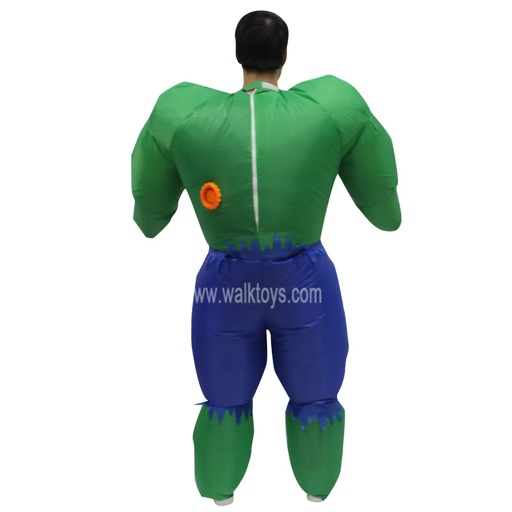 Best Price Adult Strong Man Muscle Suit Inflatable Costume