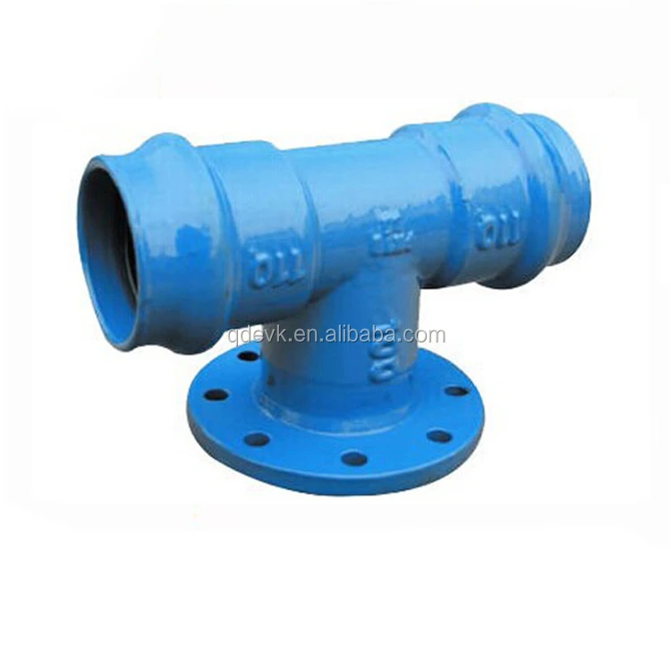 ISO2531 EN545 EN598 Ductile Iron Fitting All Socket Tee| Alibaba.com