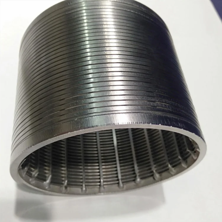China Johnson Screen Pipe Wedge Wire Filter Well Screen Slotted Water ...