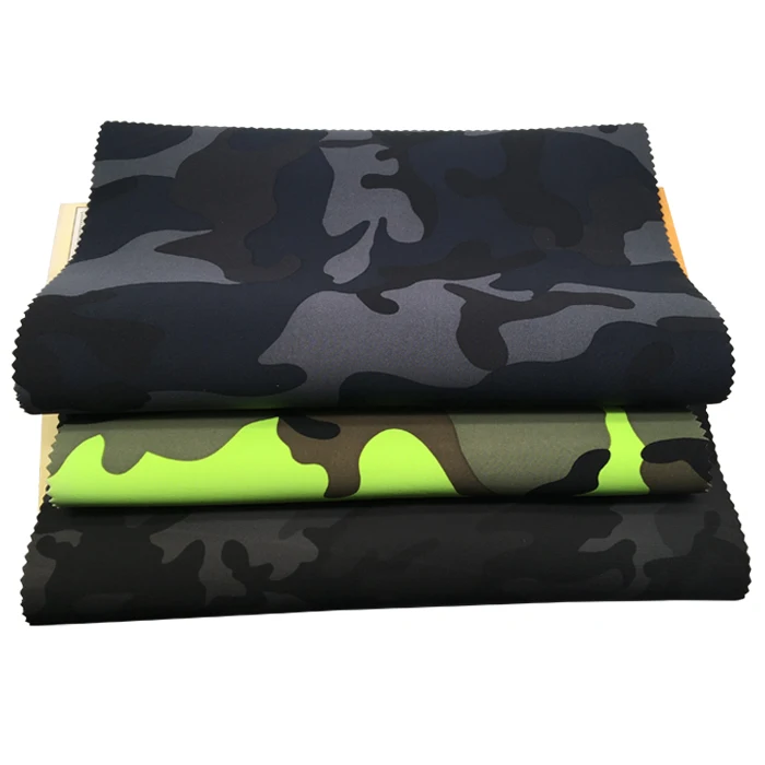 Soft Neoprene Fabric Sheets Custom Made Printed Nylon Fabric Lining 2mm ...