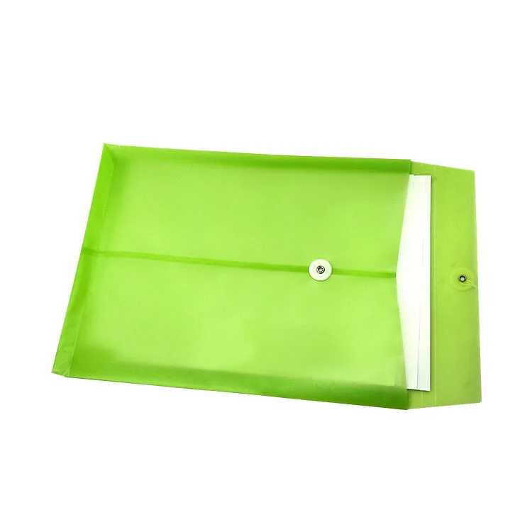 A4 Clear Plastic Paper File Bags - Durable & Eco-friendly