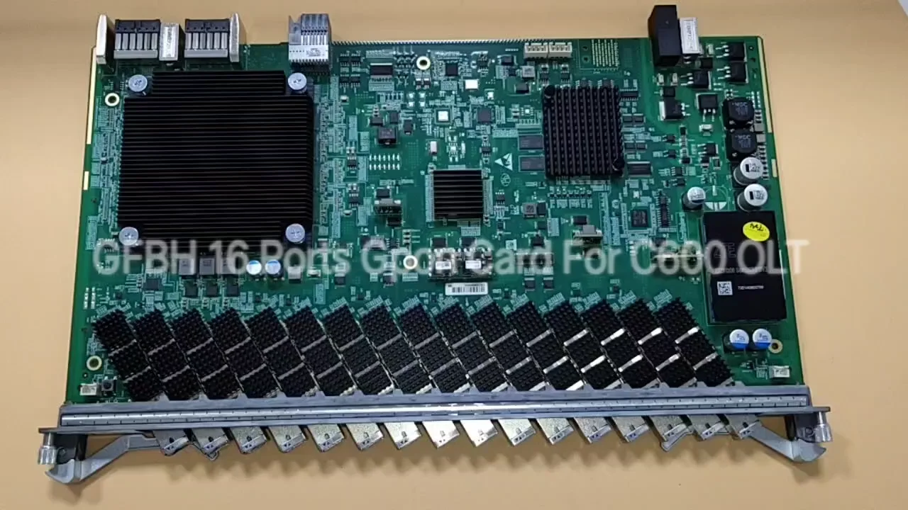 16 Ports Gpon Olt Xg-pon Combo Sfp Pon Card Gfbh Gfbl Gfbn For Zte C600 ...