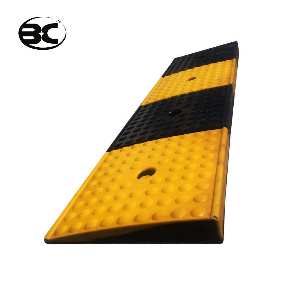 Rubber Road Slope Rubber Kerb Ramp Plate Car Sideway Slope - Buy Rubber ...