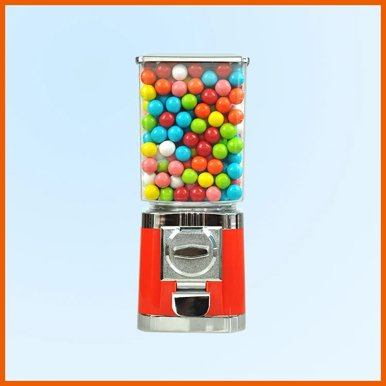 Square Beaver Single Gumball And Candy Vending Machine
