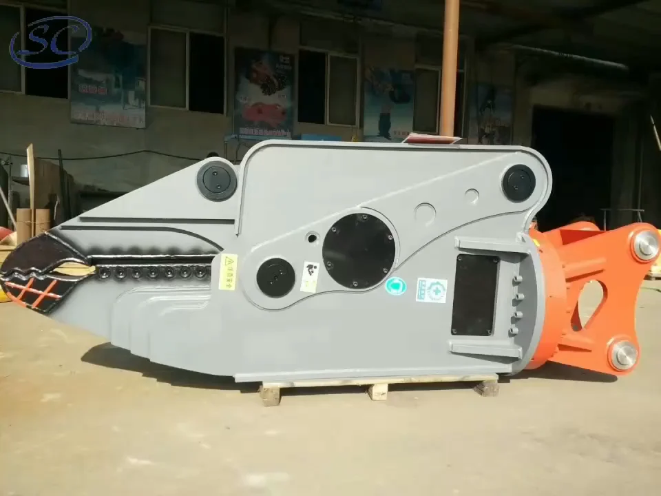 Excavator Demolition Shear Mini Hydraulic Scrap Metal Shear - Buy ...