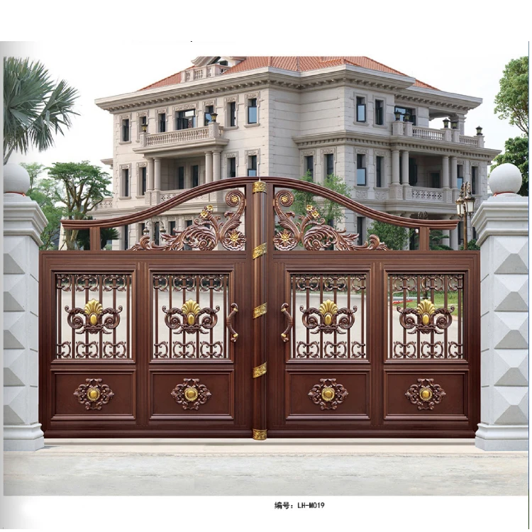Aluminum Royal House Glorious Welded Gate Designs Exterior Main ...