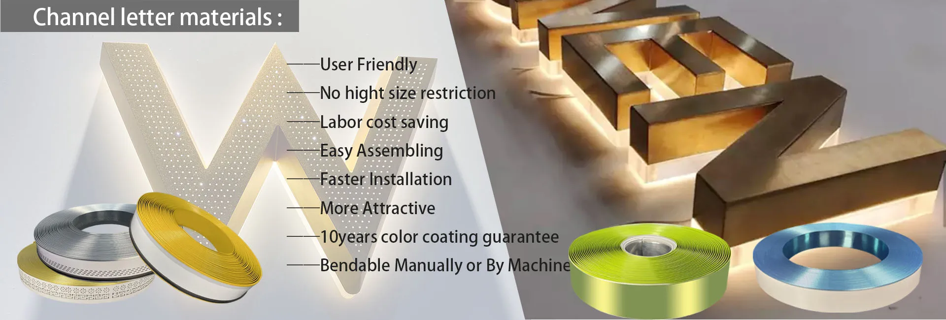 Shandong Hightech Industry Co., Ltd. - channel letter materials, channelume