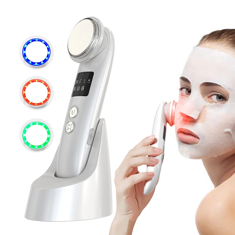 High Frequency Ems Ion Heating Induction Instrument Led Facial Massage ...