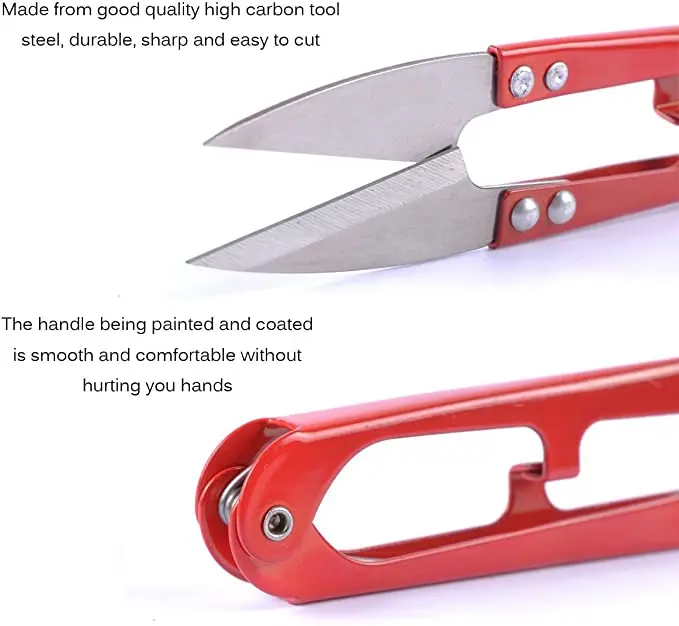 U Sewing Scissors Clippers Mini Small Thread Snips Trimming Nipper For ...