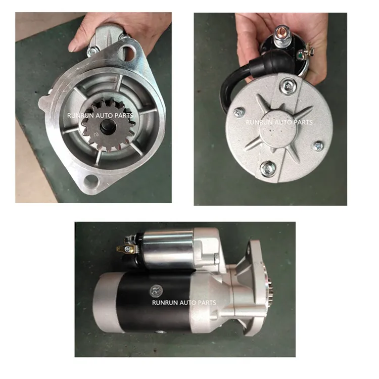 12v 2.0kw 15t Excavator Spare Parts Starter Motor For Yanmar 3tnv88 ...