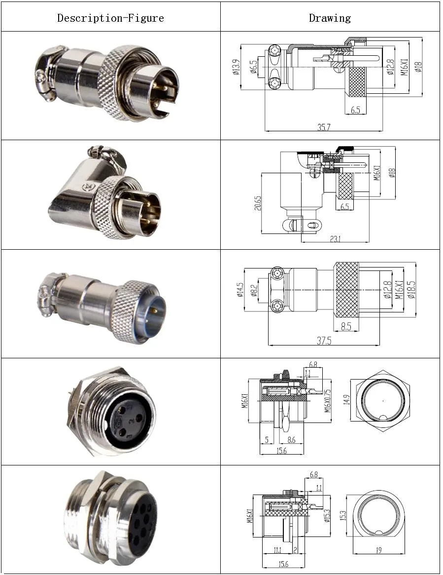 GX16 Electrical Connectors - Reliable Aviation Solutions