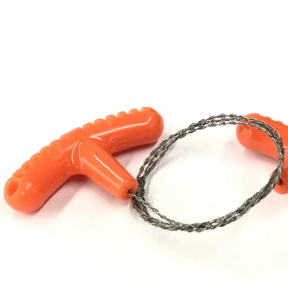 Outdoor Stainless Steel Portable Pocket Hand Cable Wire Saw For Camping ...