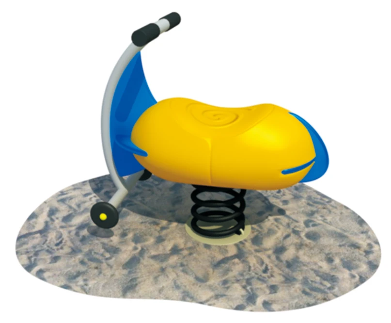 Popular Style Children Playground Spring Ride,Garden Outdoor Playground ...