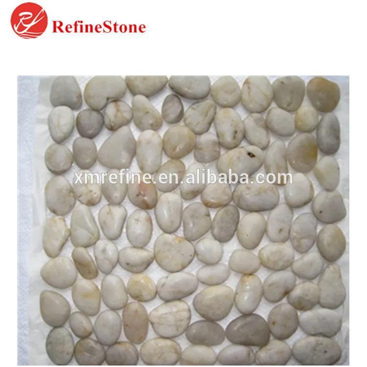 Natural Round Cobble Pebble Stone Mosaic Medallion Designs for Parks