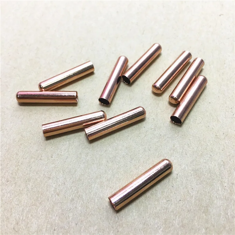Eco-friendly Drawstring Cap Round Copper Strap Metal End Cord Tipping ...